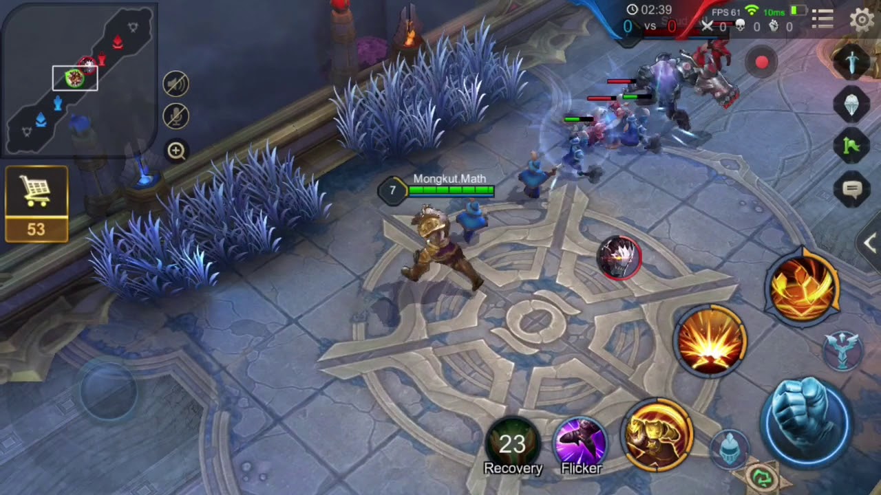 ROV : เทคนิคการใช้สกิล Flicker - YouTube