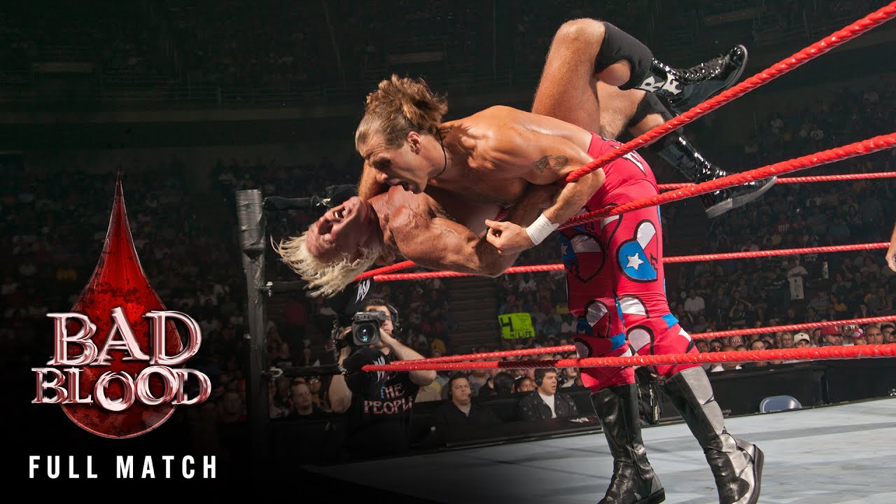 FULL MATCH: Shawn Michaels vs. Ric Flair: WWE Bad Blood 2003 - YouTube