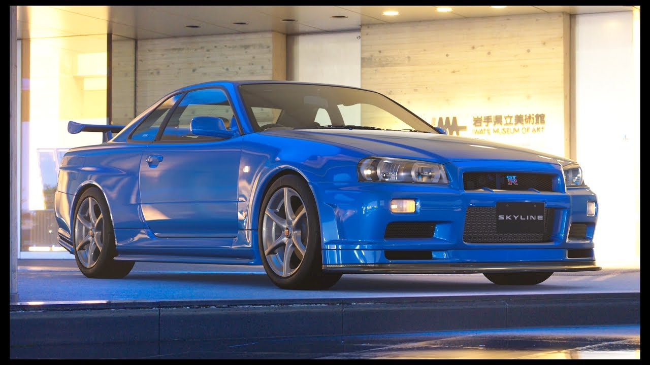 Nissan GT-R Cup Deep Forest Raceway Nissan Skyline R34 - YouTube