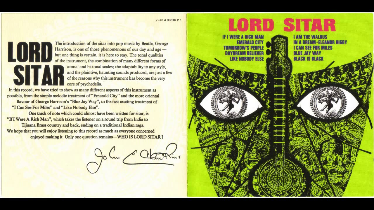 Lord Sitar - If I Were A Rich Man - YouTube