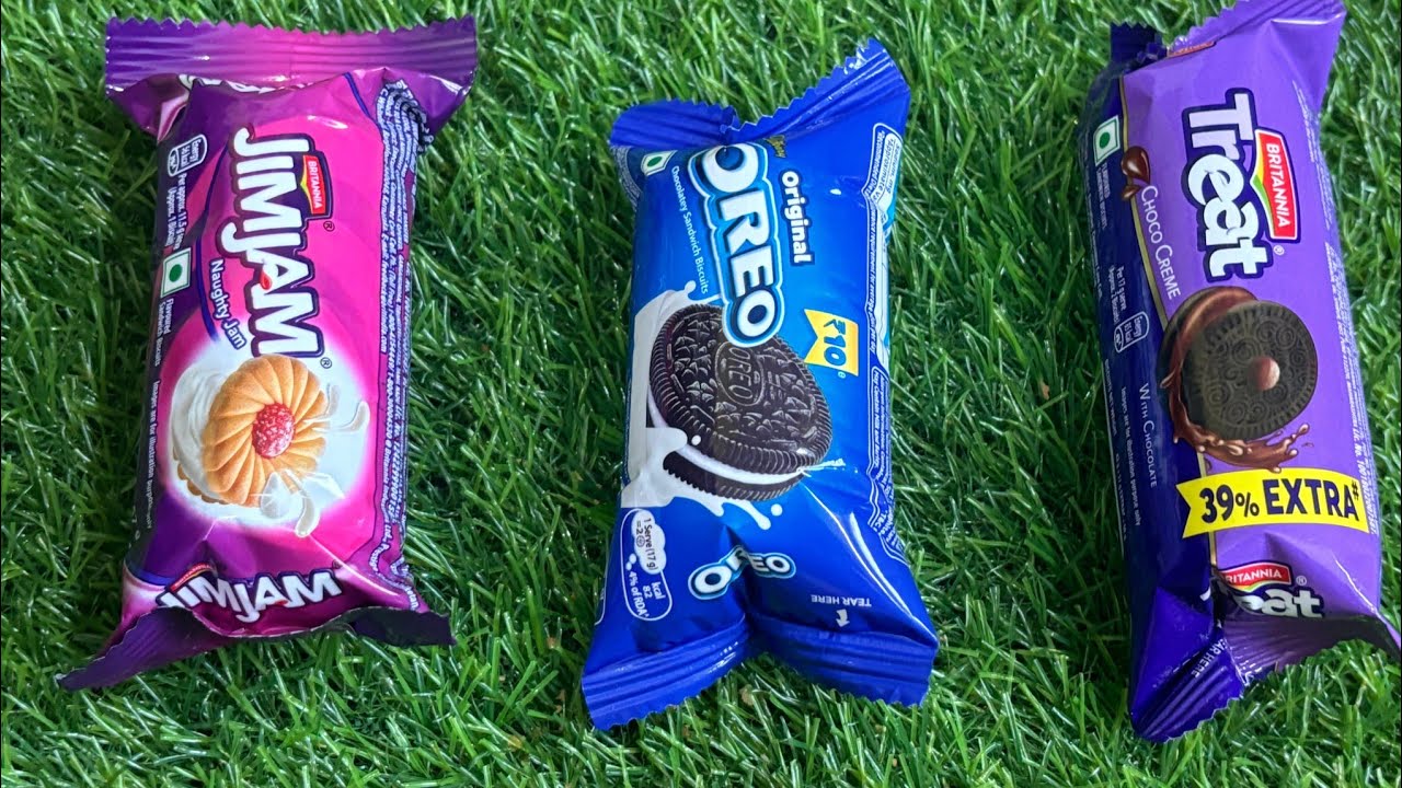 JimJam vs Oreo vs Treat ll biscuit ll 🍪 ll cookies ll 🍪🍪 ll - YouTube