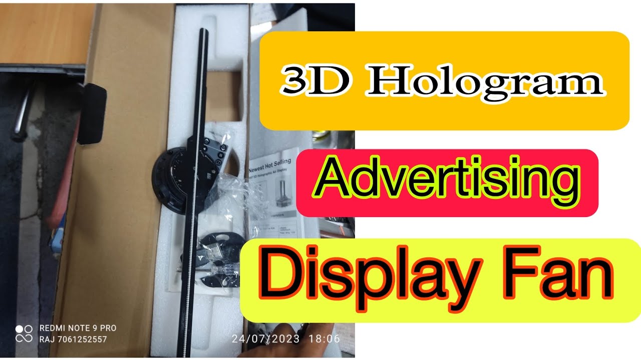 3d hologram how to use, 3d hologram video, advertising display fan ...