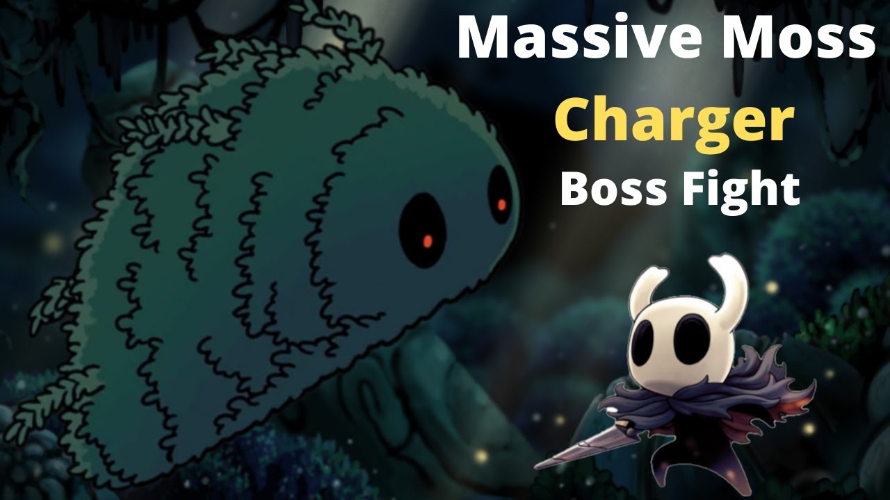 Hollow Knight How to Beat the Massive Moss Charger - YouTube