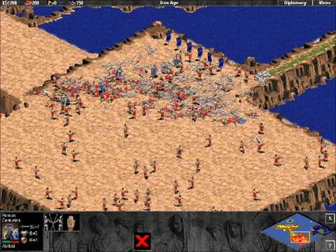 Age of Empires 1 centurion vs clubman - YouTube