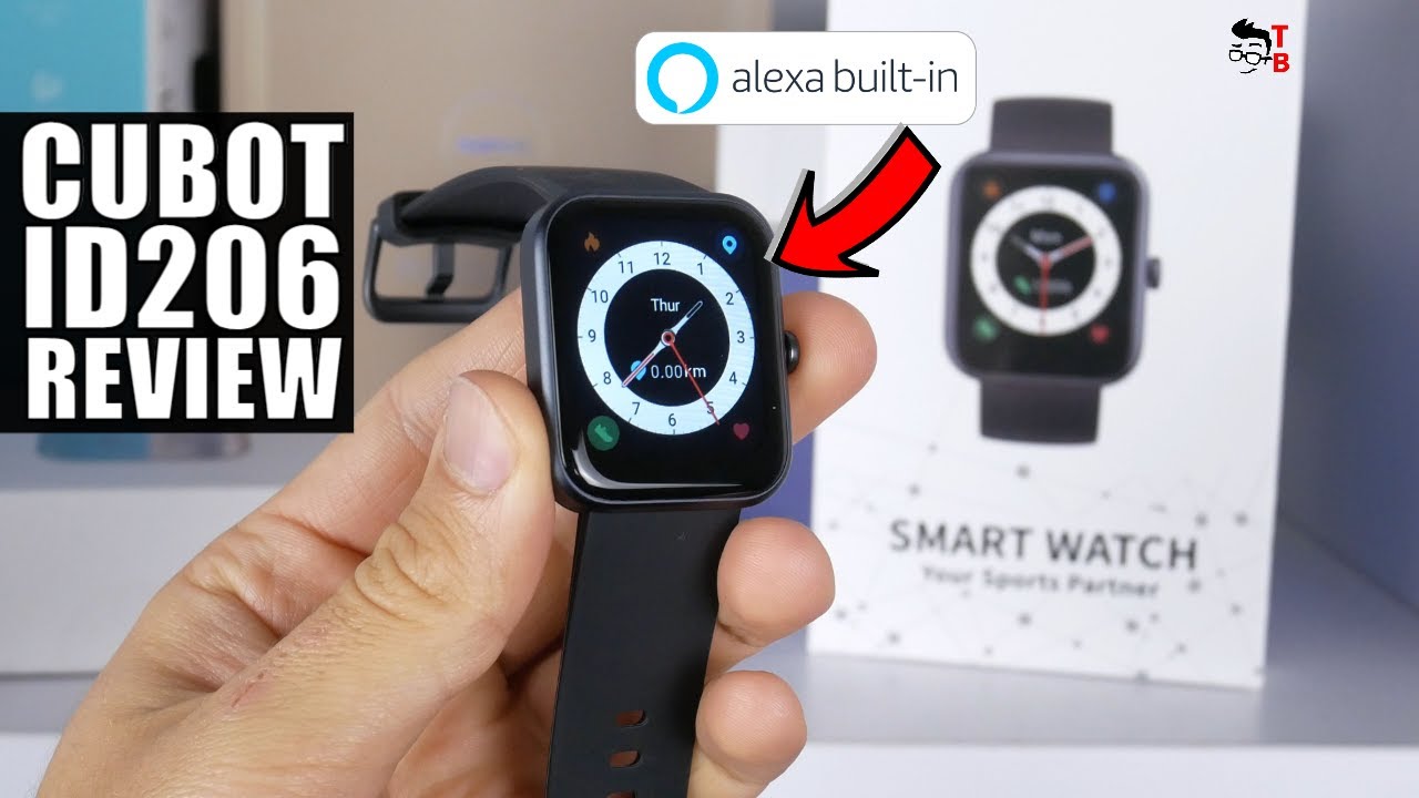 Cubot ID206 REVIEW: $49 Amazon Alexa Smartwatch 2021 - YouTube
