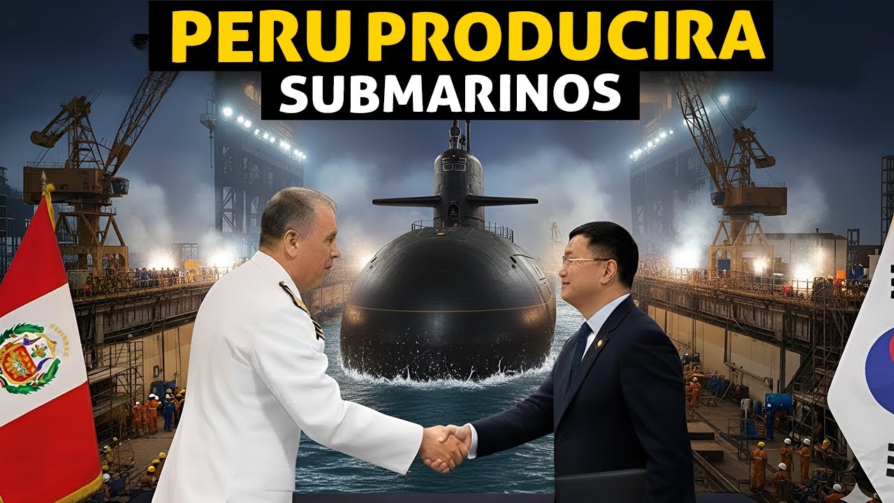Perú firma formalmente para la coproducción de submarinos - YouTube