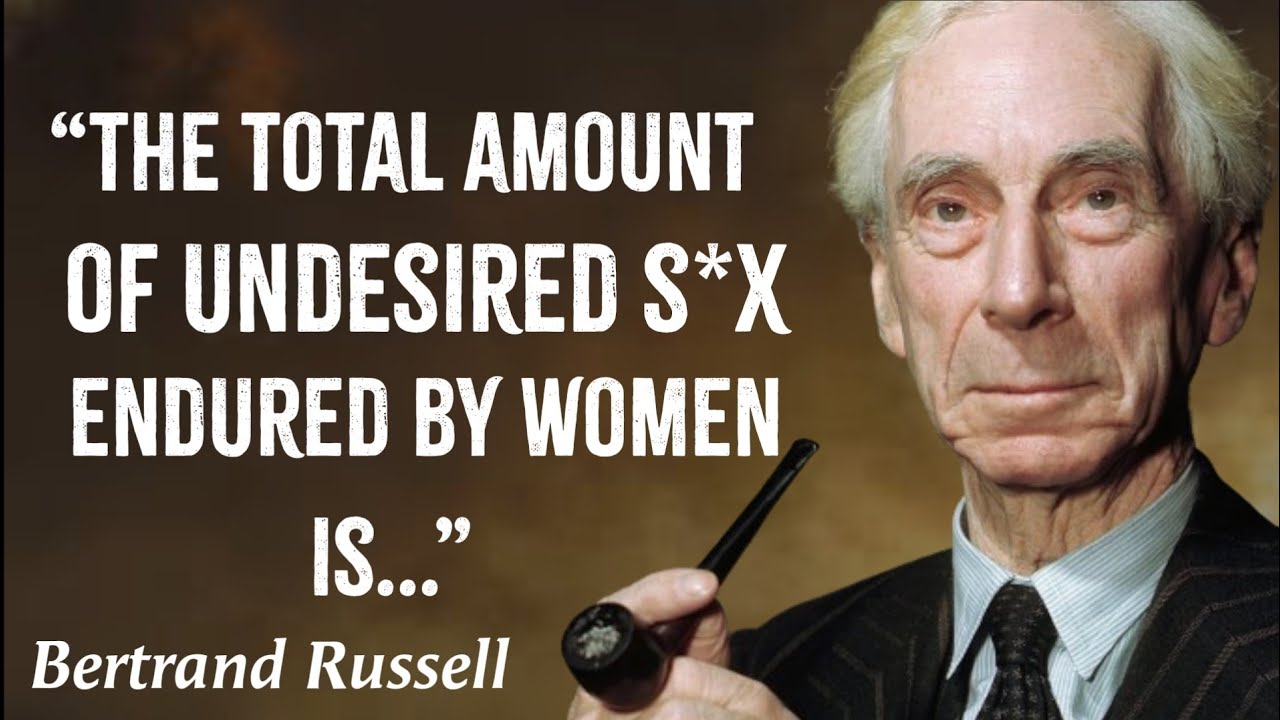 Bertrand Russell's Life Lessons - YouTube
