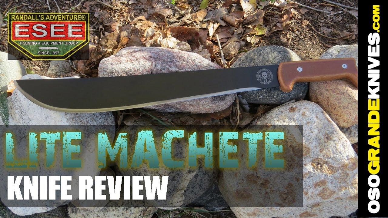 Esee Knives Lite Machete Review (Lightweight Multi-Purpose Machete ...