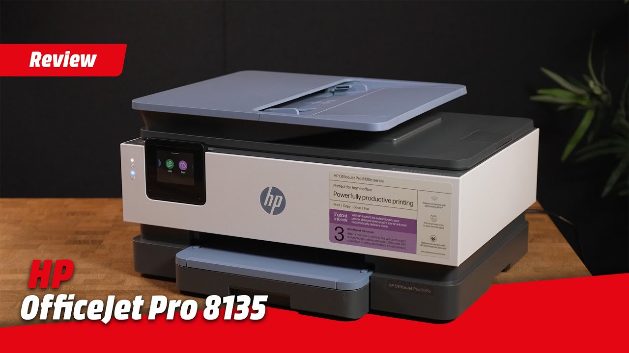 De HP OfficeJet Pro 8135 | Dé printer voor jouw thuiskantoor - YouTube