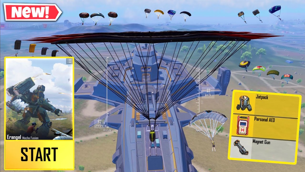 30 Kills!!😱 MY BEST LANDING in MECHA FUSION MOD🔥PUBG Mobile - YouTube