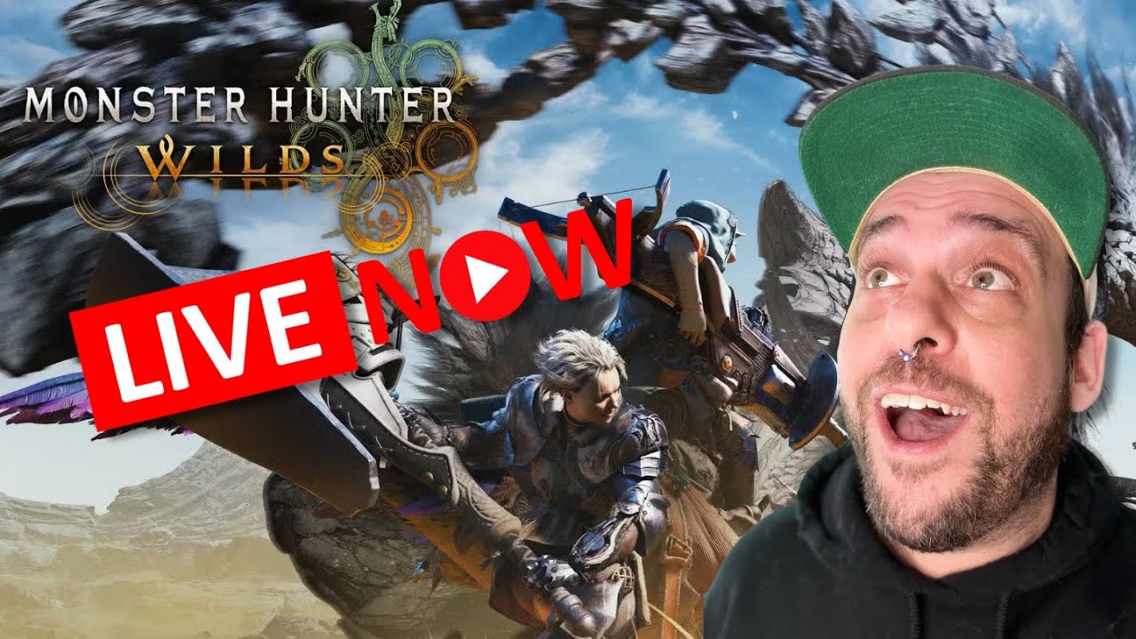🔴[LIVE NOW] MONSTER HUNTER WILDS!!!! Early access!!! - YouTube