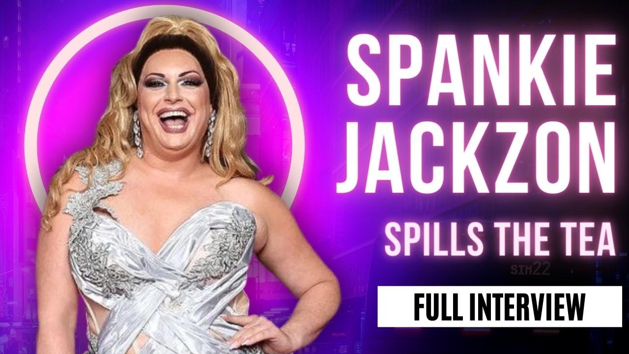 Spankie Jackzon Spills Backstage Tea About Drag Race Down Under - YouTube