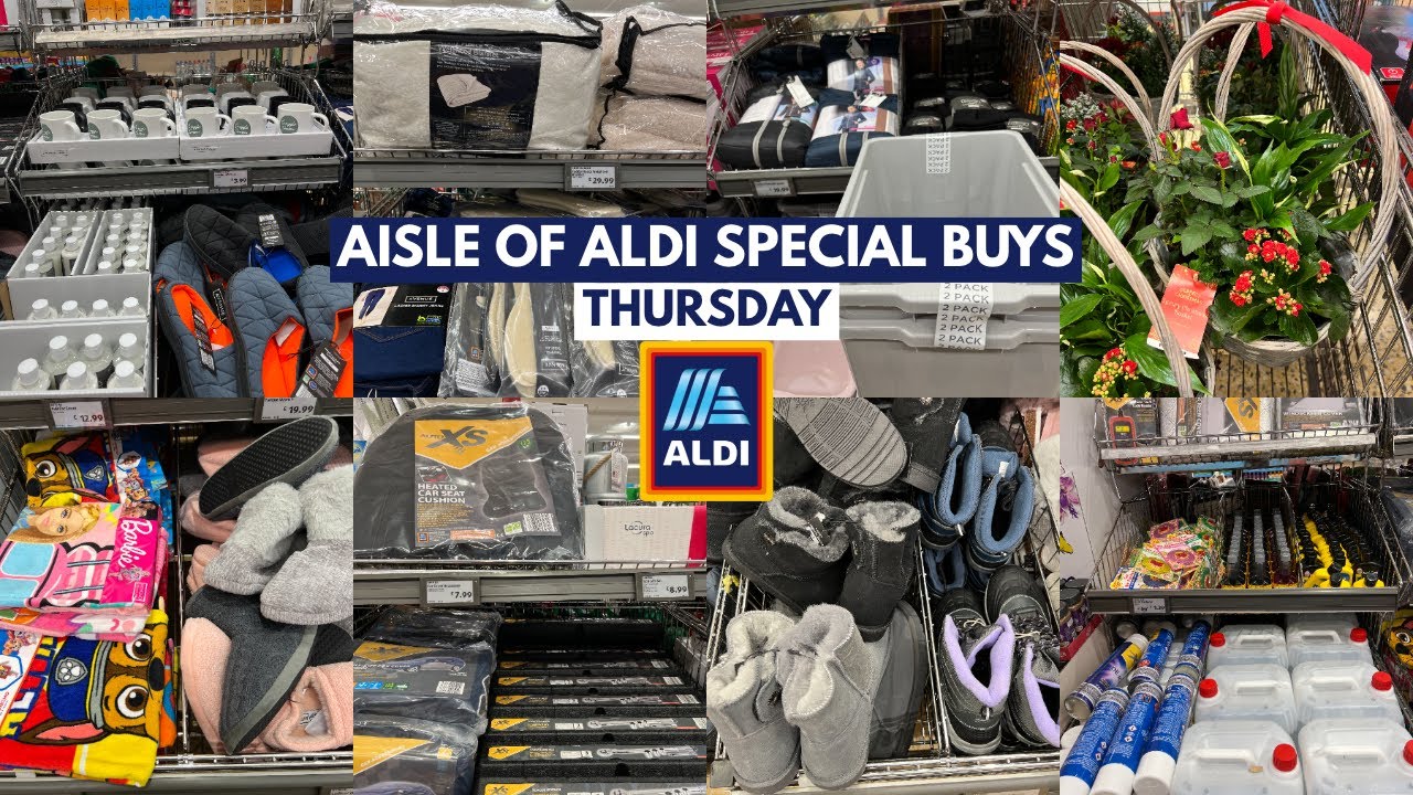 WHAT’S NEW IN AISLE OF ALDI SPECIAL BUYS THIS WEEK THURSDAY 15 DEC 2022 ...