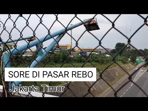 Sore di Pasar Rebo | Suasana Sore di Fly Over & Perapatan Pasar Rebo ...