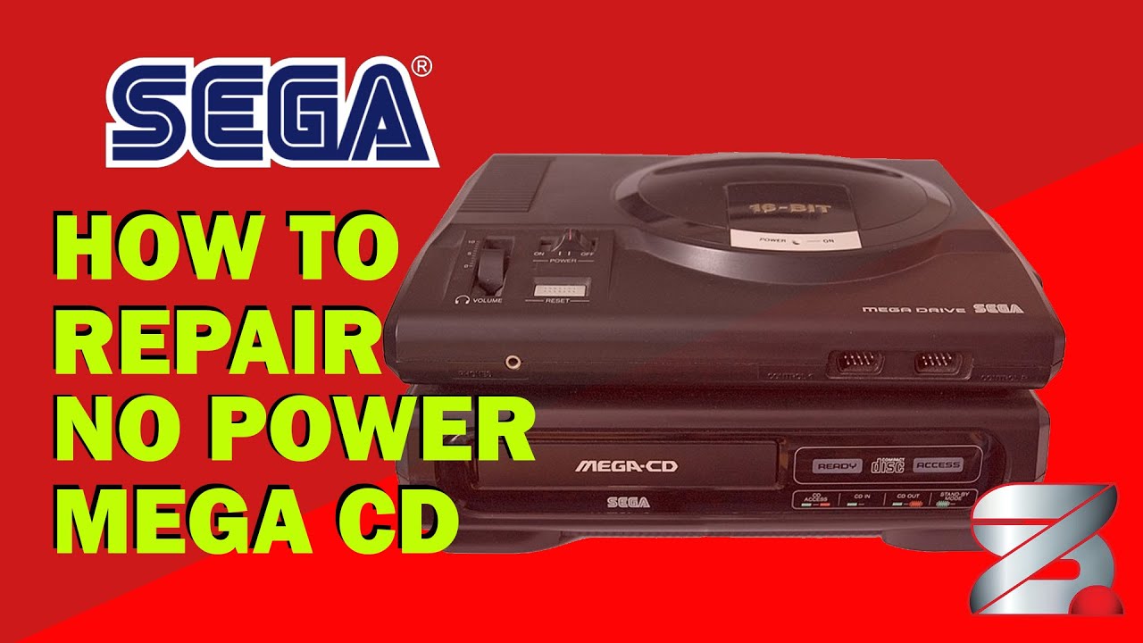 Επισκευή Mega CD το οποίο δεν ανάβει. #8pins #sega #megacd #retrogaming ...