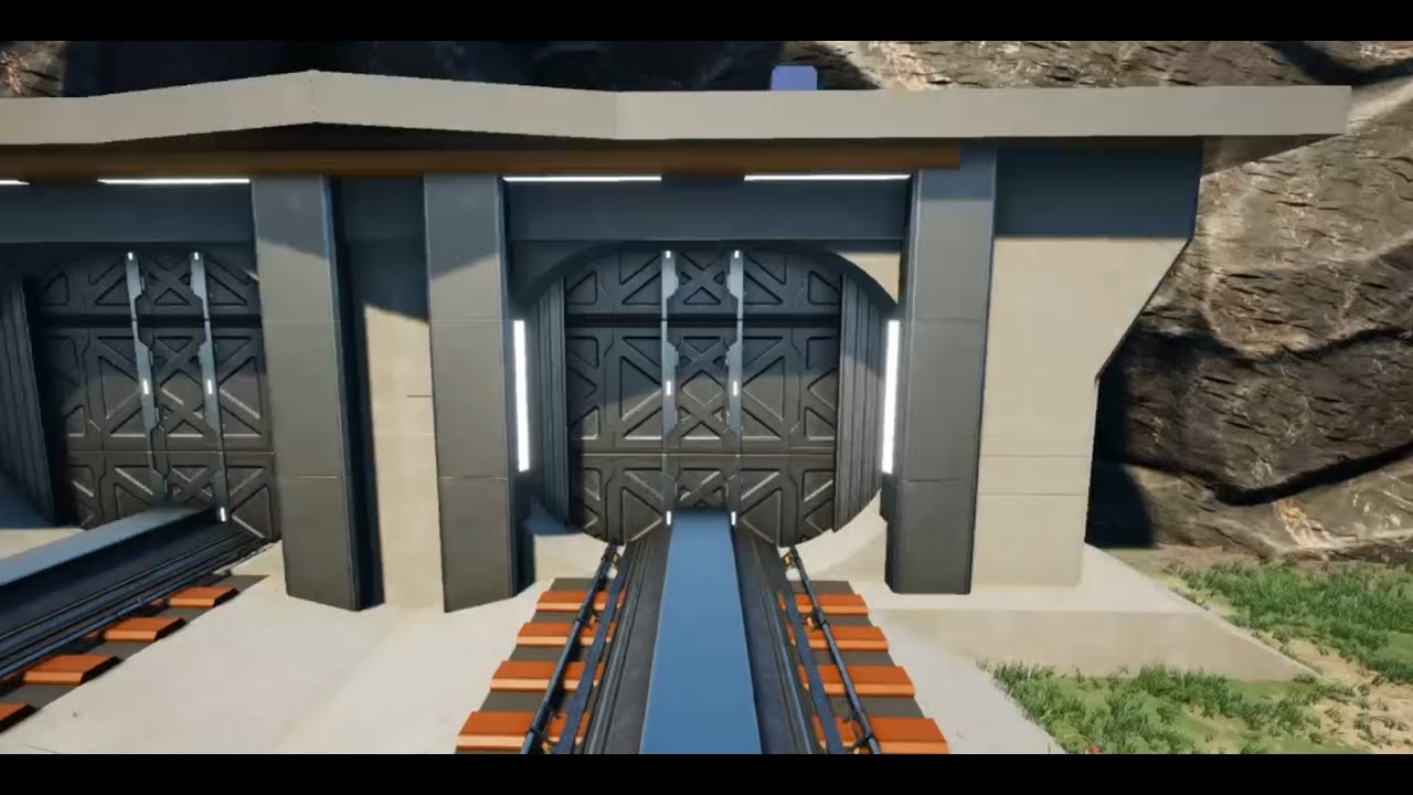 Satisfactory Transportation: Subterranean Train Tunnels #1 - YouTube