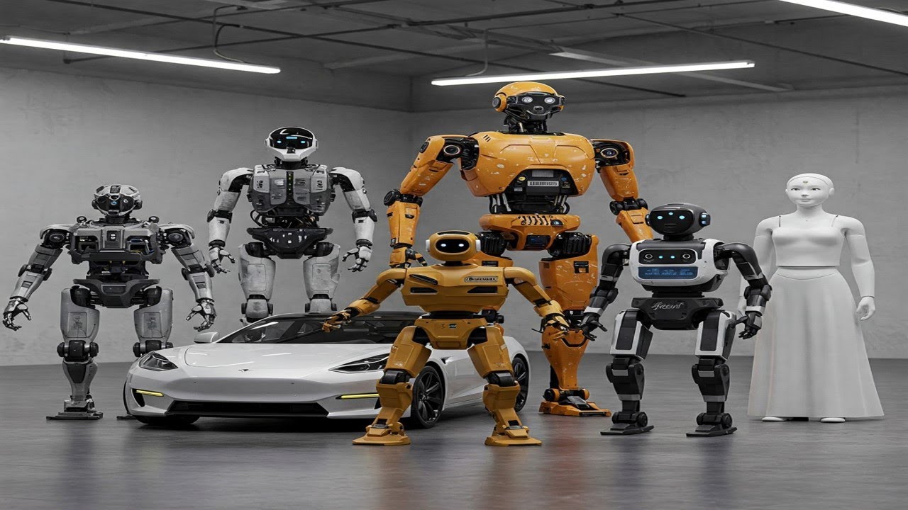 Top Five Robots in the World | Most Advanced Robots | Latest Humanoid ...