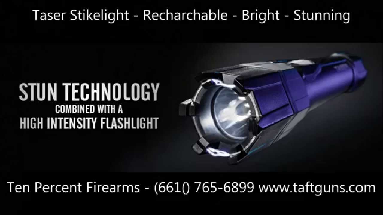 Taser Strikelight Rails to Trails Demonstration - YouTube