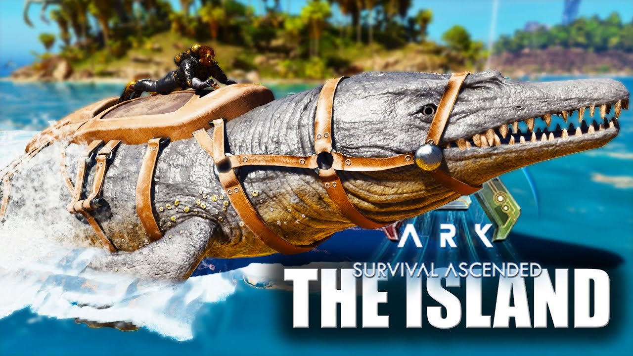 Taming Amazing Beasts Of The Ocean - Ark Survival Ascended - The Island ...