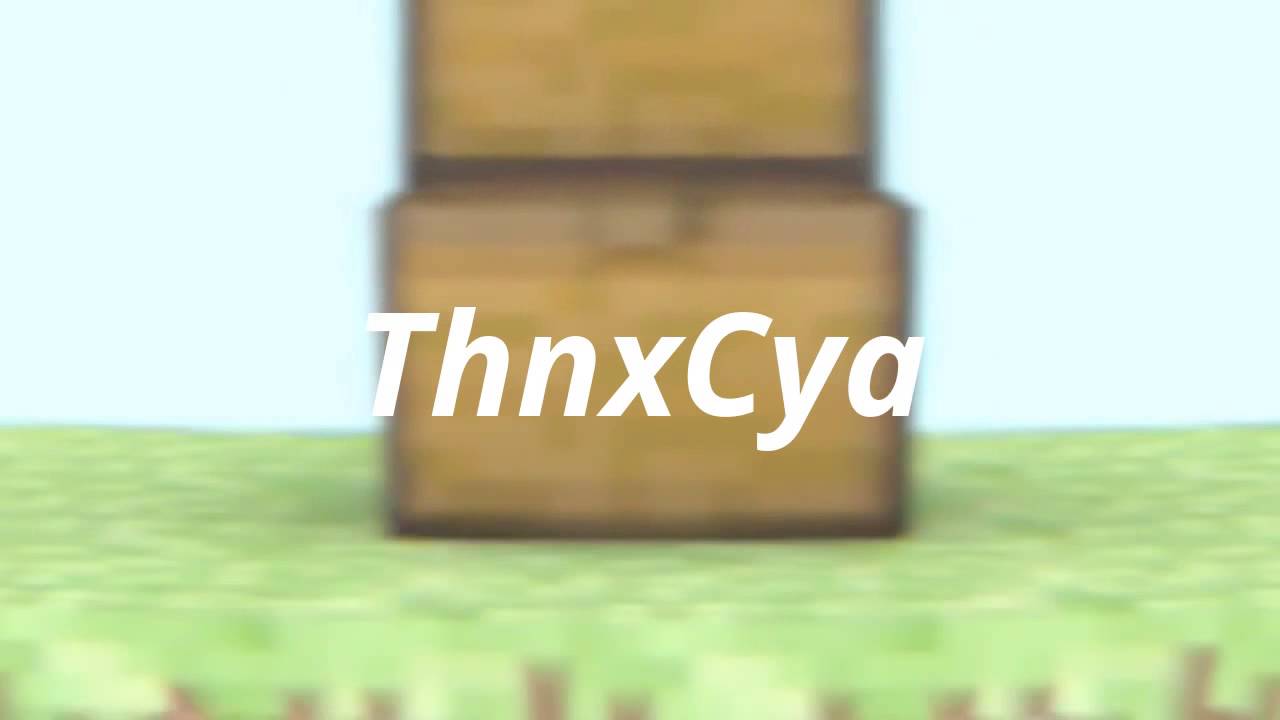 ThnxCya Intro Giveaway - YouTube