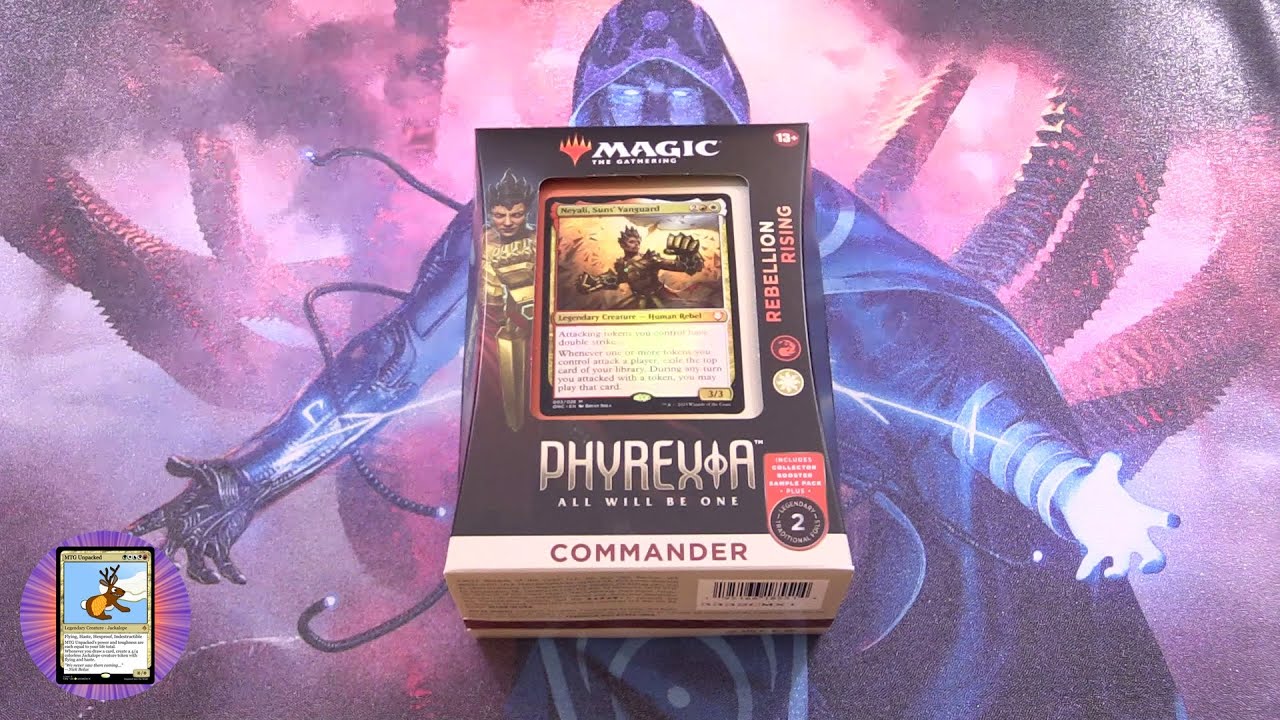 Phyrexia: All Will Be One Commander Deck: Rebellion Rising Unboxed ...
