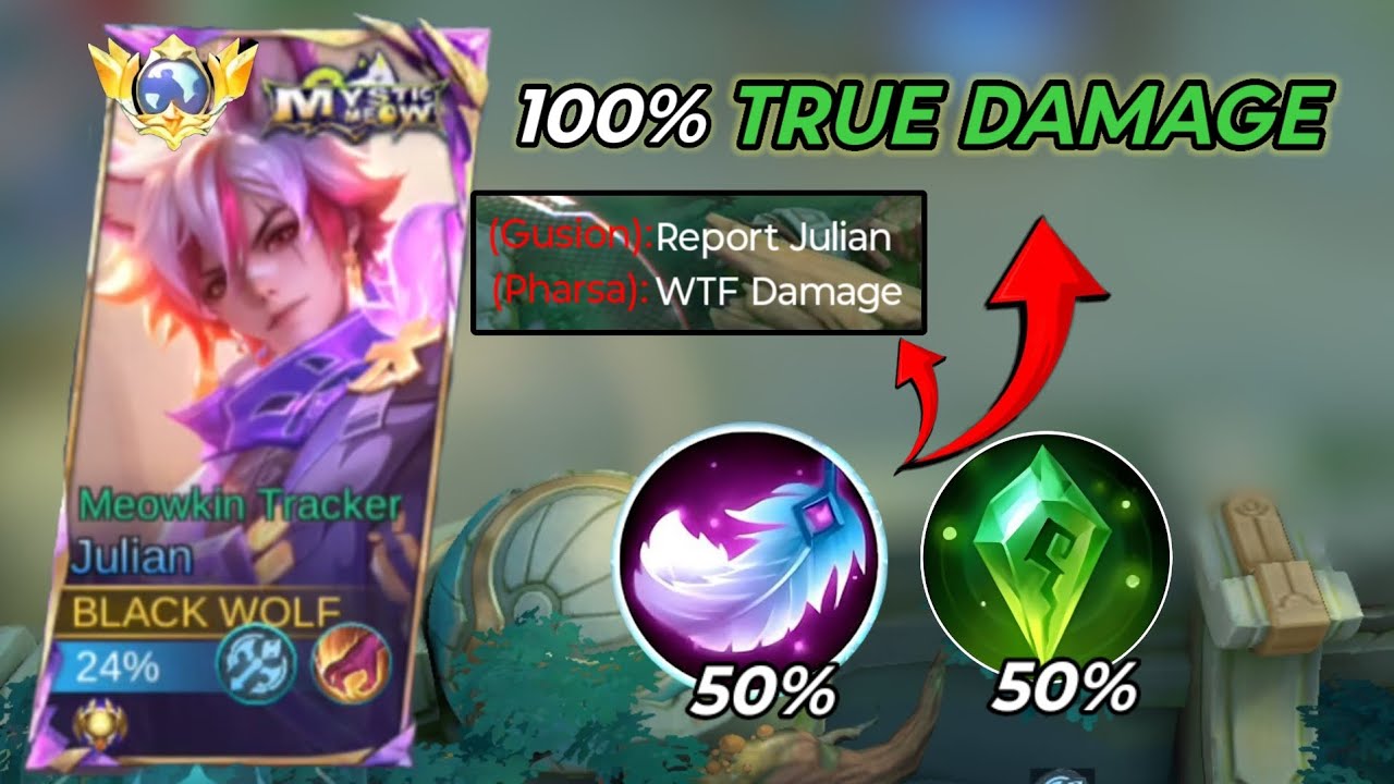 WTF DAMAGE! THIS BUILD IS TOO PERFECT FOR JULIAN!! JULIAN BEST BUILD ...