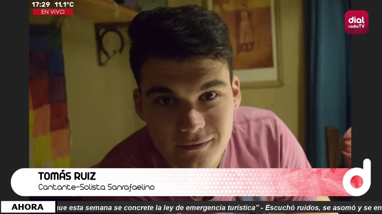 🔴 Tomás Ruiz - Cantante sanrafaelino, presentó su primer single "Se Va ...