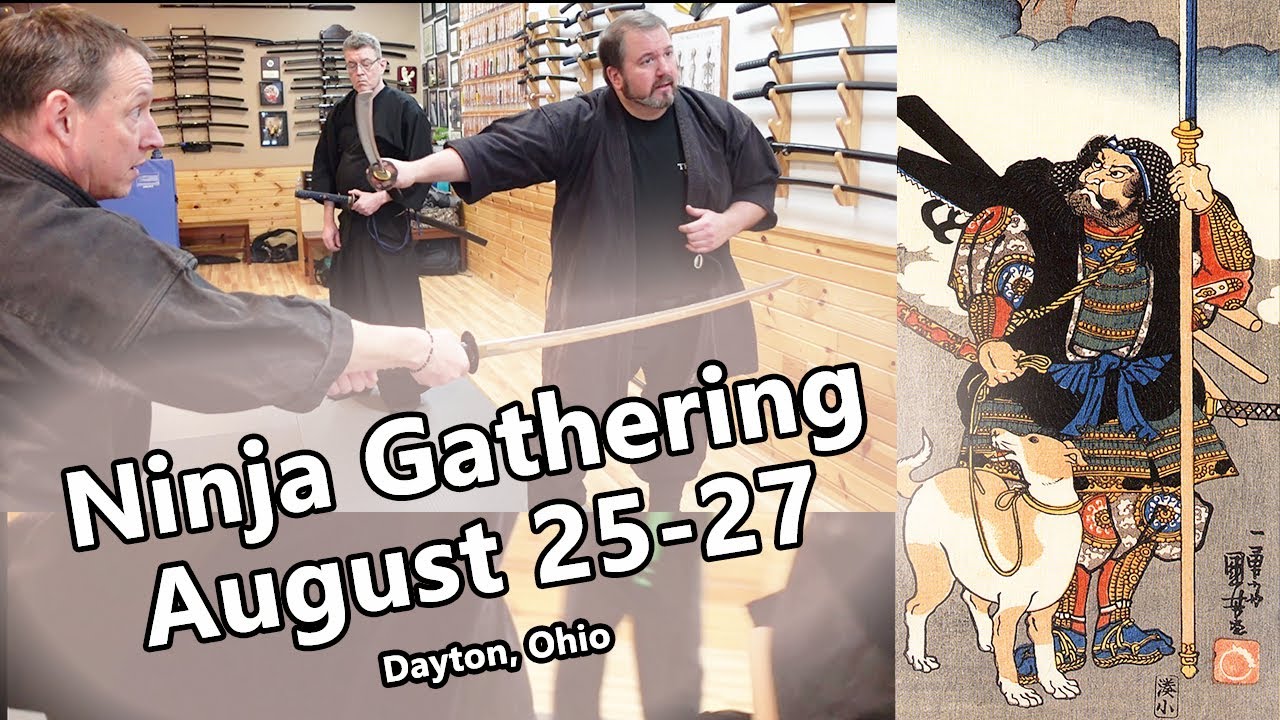 Ninja Gathering in Dayton, Ohio August 26-27, 2023 - YouTube