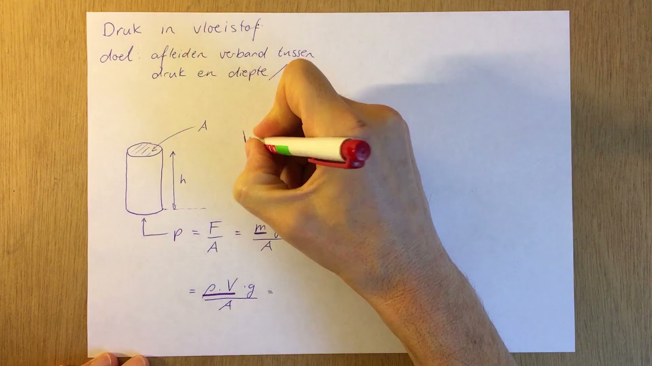 Geofysica - Druk in vloeistof - YouTube