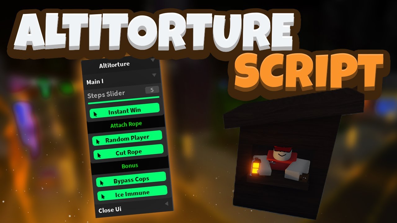 Altitorture Script | Instant Win, Attach Rope To Players & More - YouTube