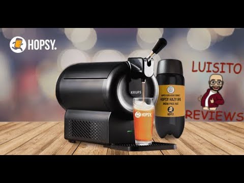 Krups/Hopsy Beer Tap system Unboxing & Review - YouTube