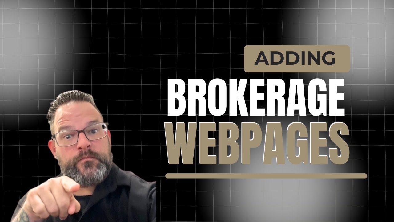Tip of The Week Adding Broker Webpage - YouTube