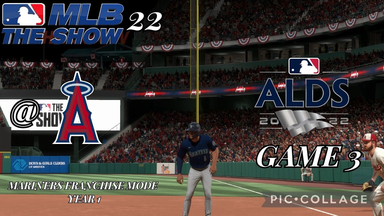 ALDS:Angels vs Mariners I MLB 22-Seattle Mariners Franchise Mode Year 1 ...