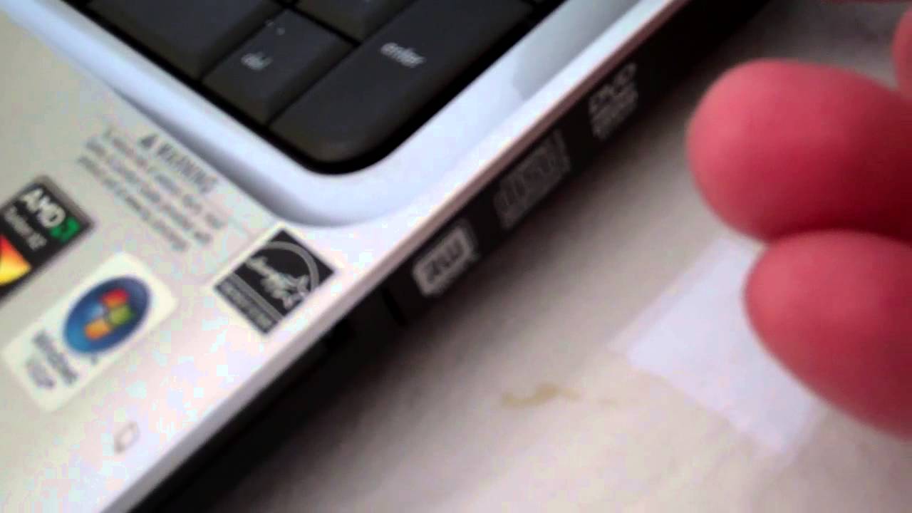HP 17" Laptop Computer Windows VISTA - YouTube