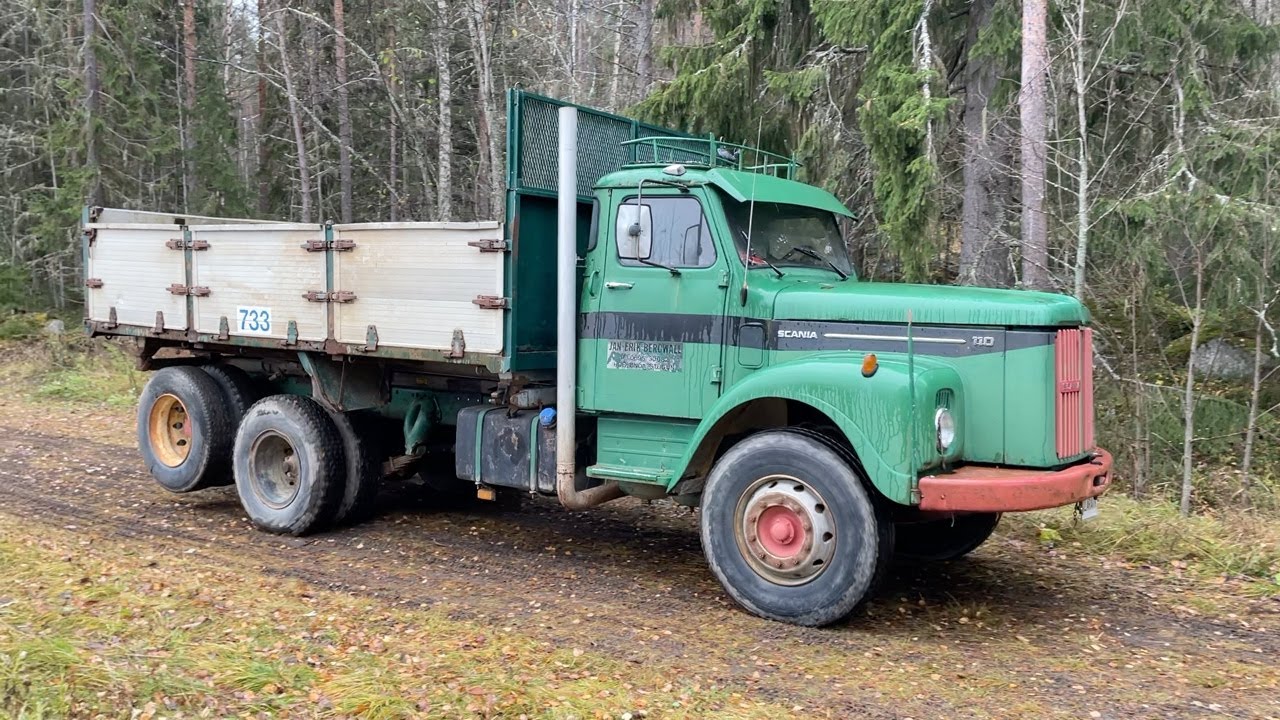 Köp Veteranlastbil Scania LS 110 Super på Klaravik - YouTube