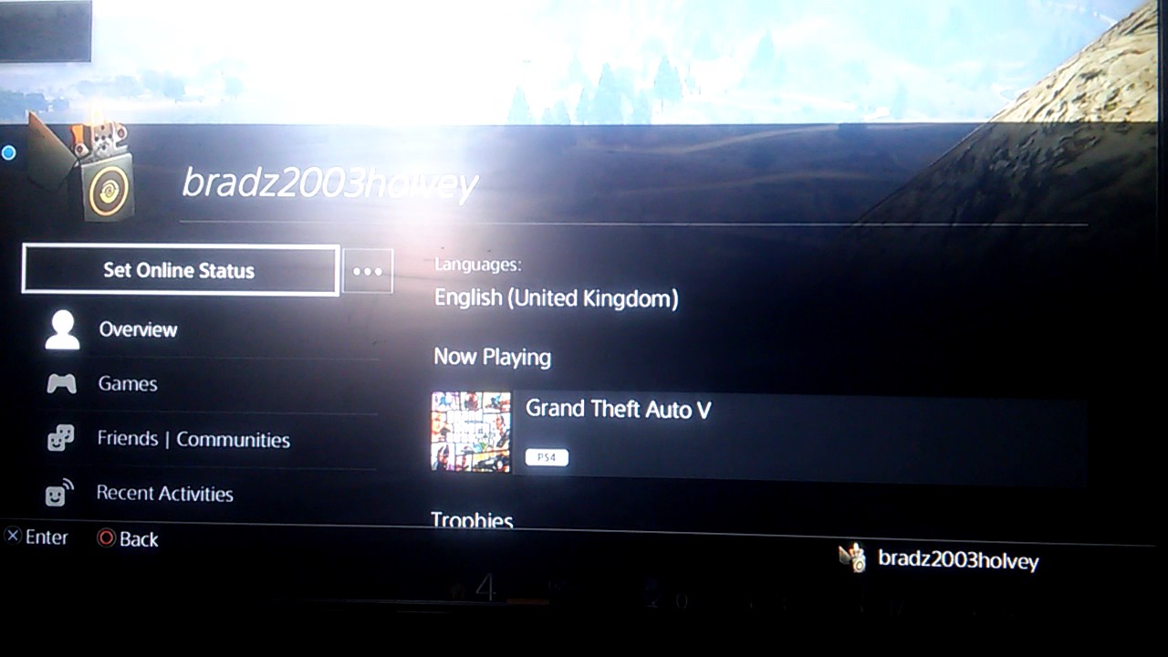 How to set your online status ps4 - YouTube