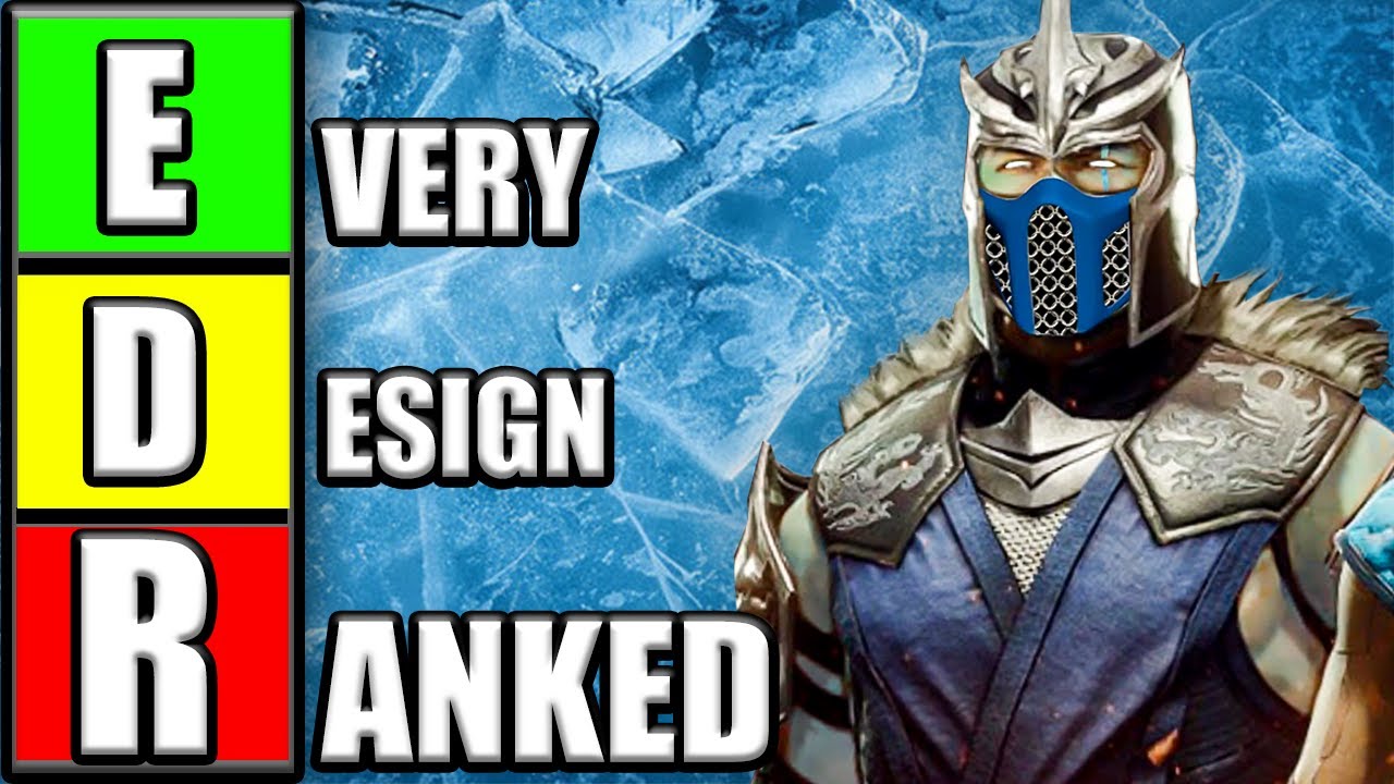 Mortal Kombat Character Design Tier List | Sub-Zero 🥶 - YouTube