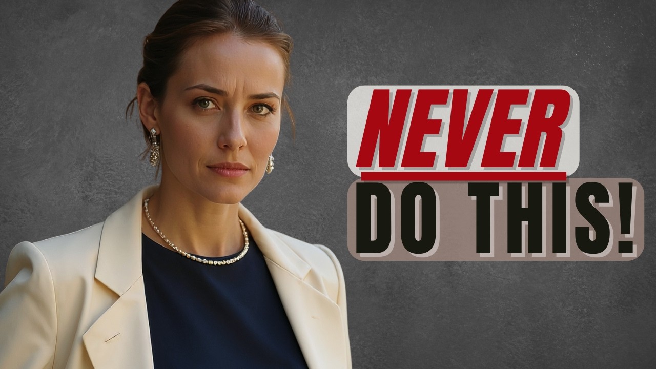 11 Daily Mistakes That Instantly Kill Elegance - YouTube