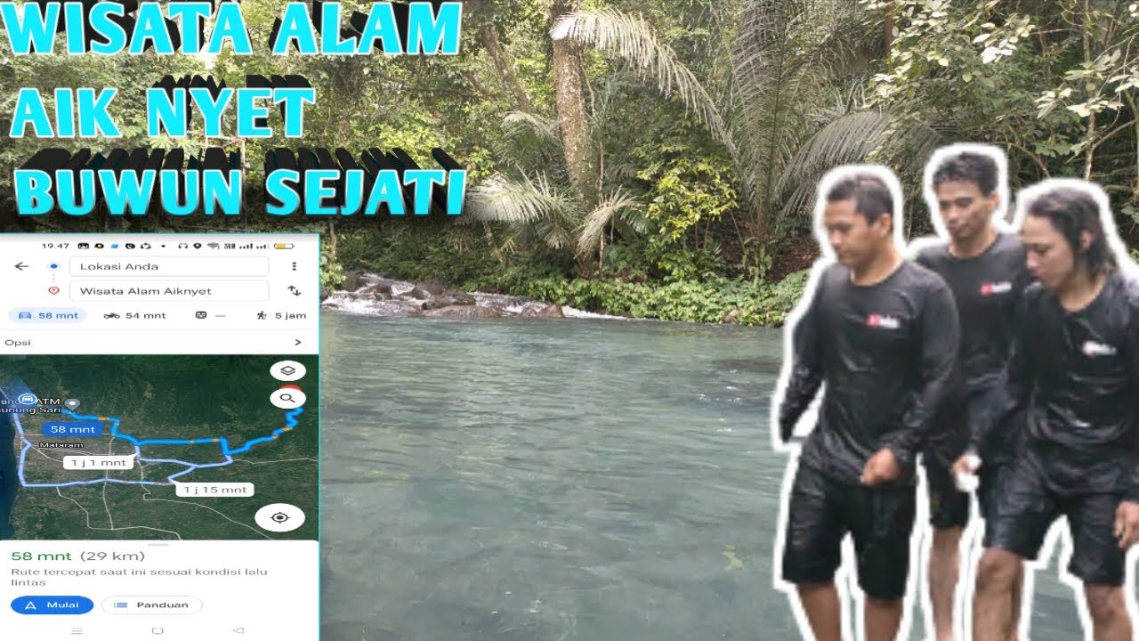 Lombok ngetrik ke wisata aik nyet buwun sejati - YouTube