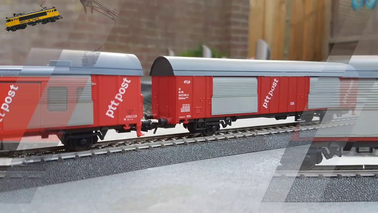 MET POST TREIN LANGS HET WATER - YouTube