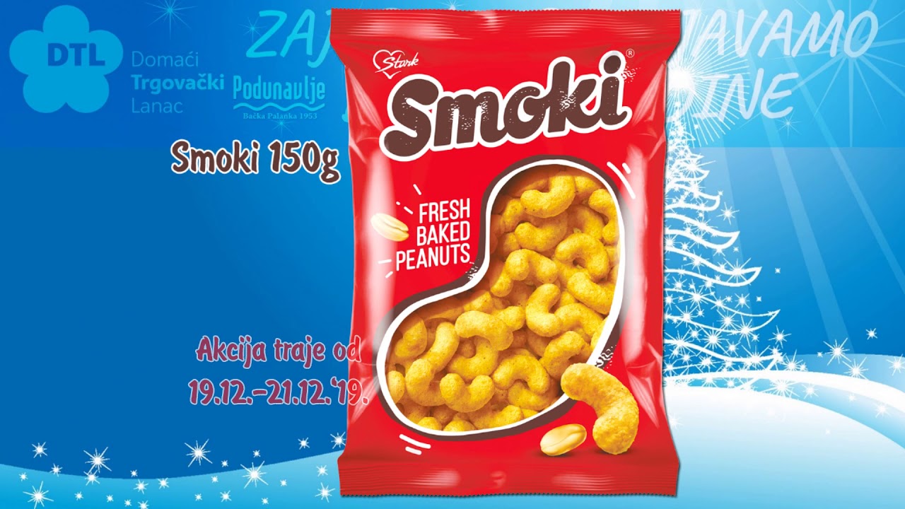 Akcija Smoki 150g - YouTube