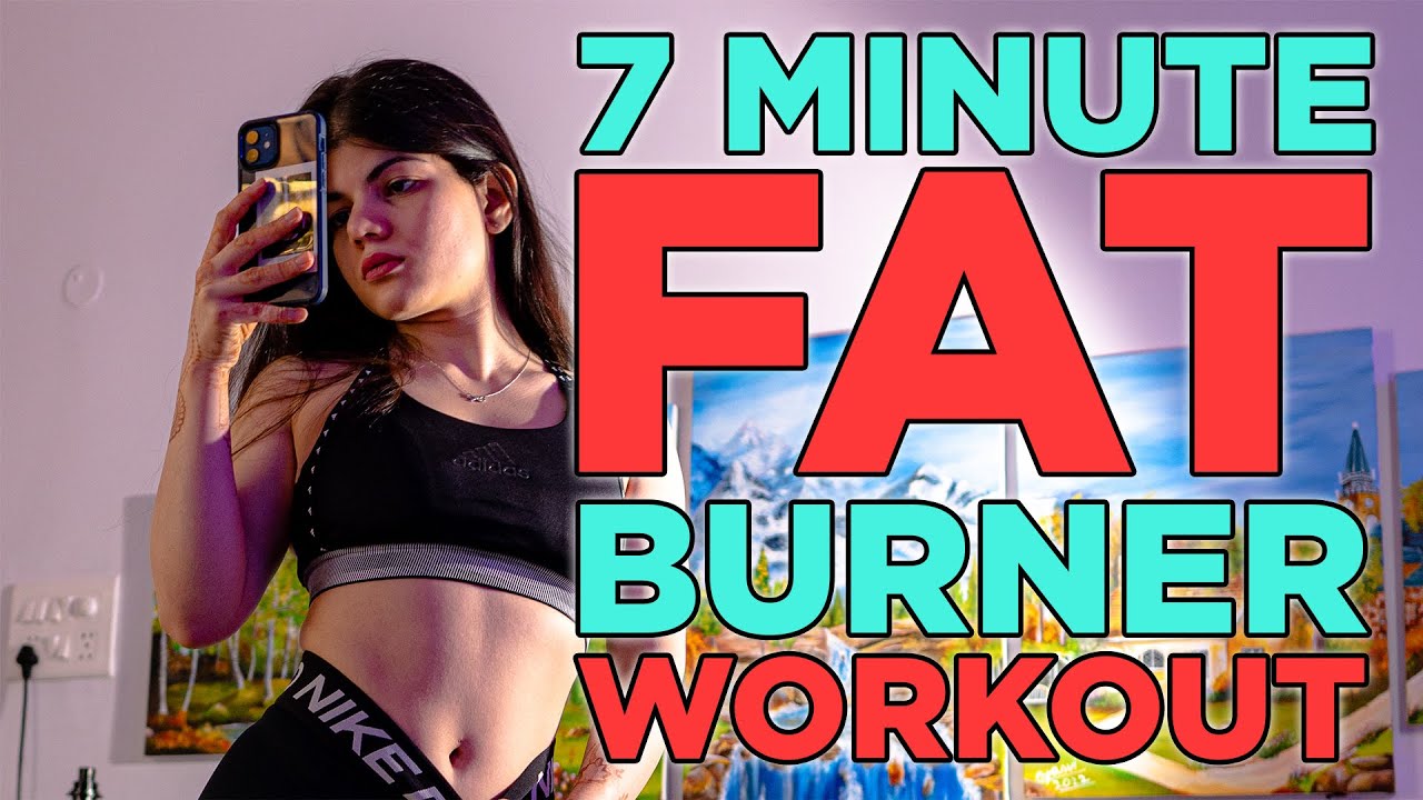 7 Minute Fat Burner Follow Along Home Workout! - YouTube