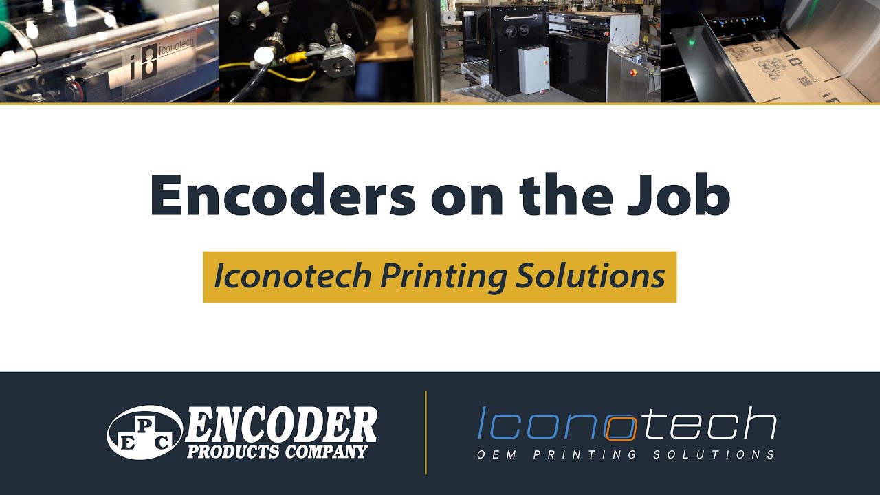 Encoders on the Job - Iconotech Printing Solutions - YouTube