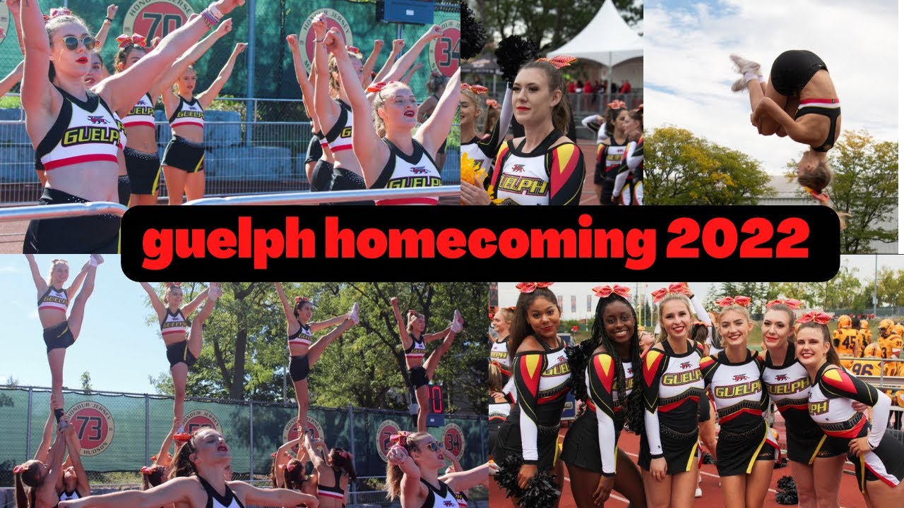 guelph homecoming 2022 cheerleading edition - YouTube
