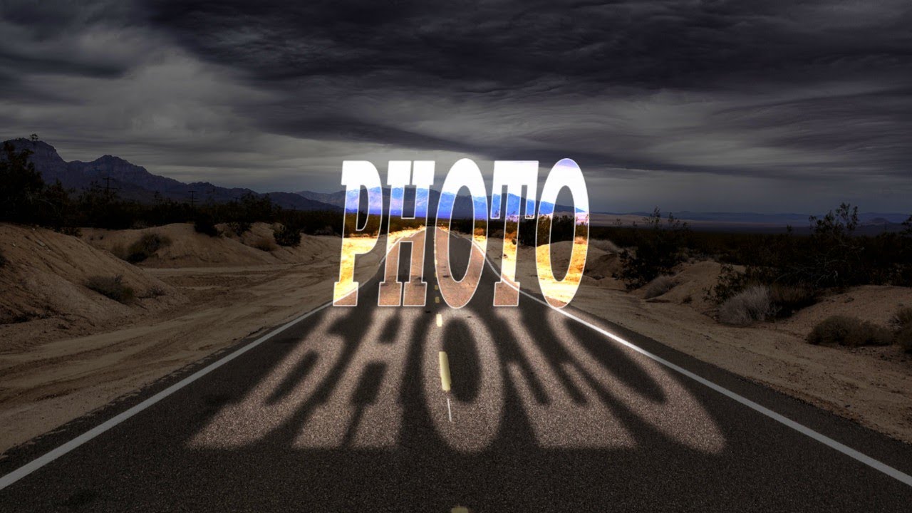 Photoshop Tutorial Glowing text effect and light text effect in photo ...