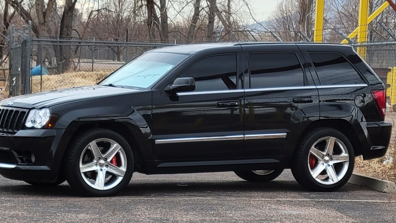 Jeep srt8 wheels and tires update - YouTube