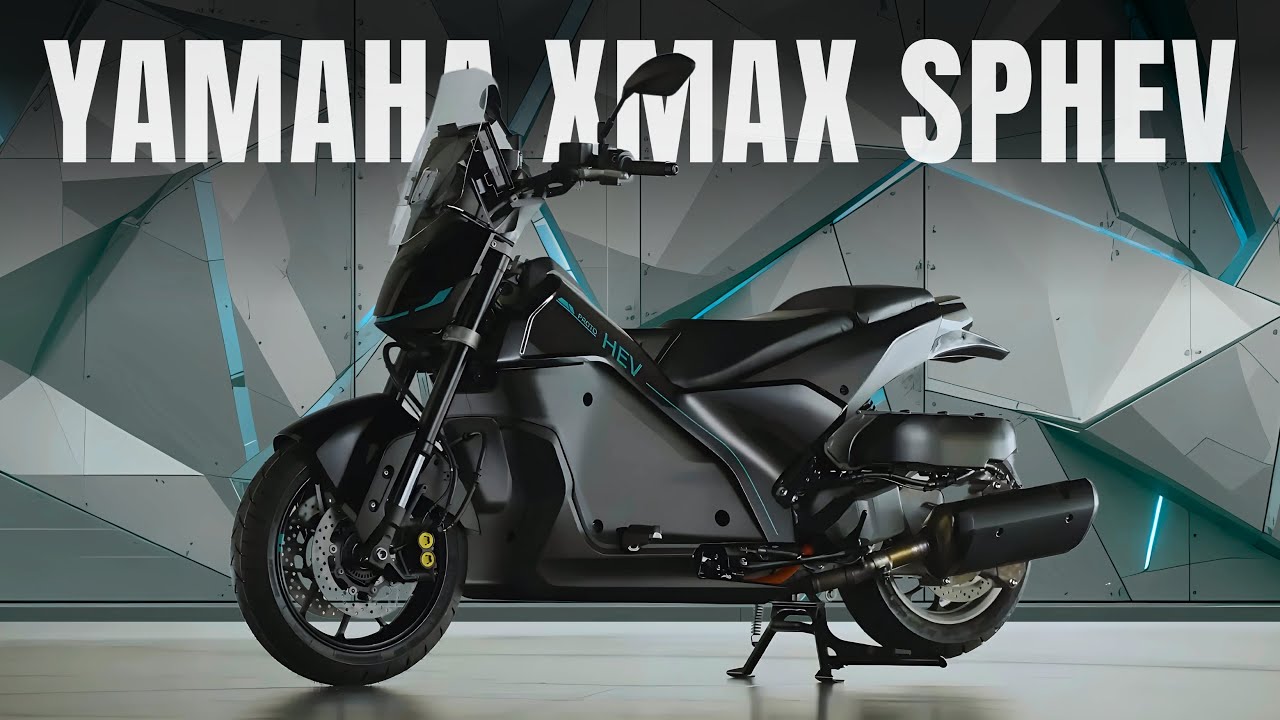 2025 Yamaha XMAX SPHEV Unveiled | The First Hybrid Scooter!? - YouTube