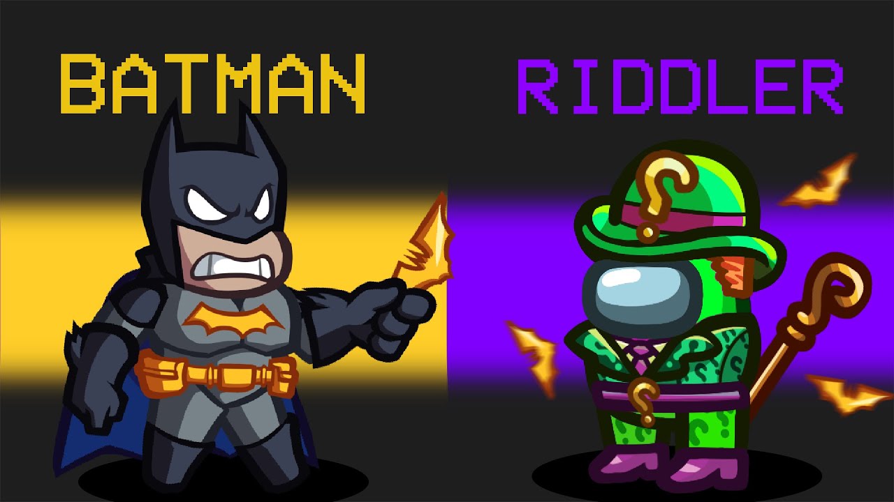 Batman in Among Us! (Batman vs Riddler) - YouTube