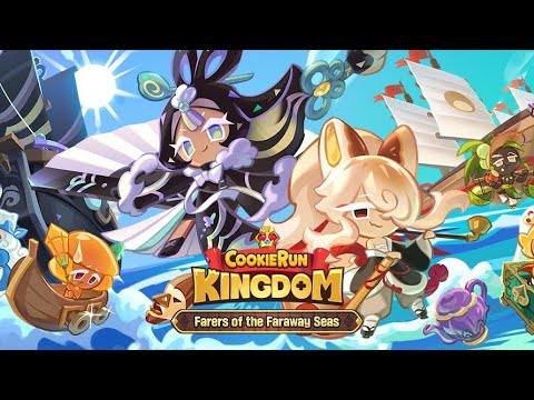 Cookie Run Kingdom OST: Farer of the Faraway Seas Music Extended| Lime, Jagae, Manju Cookie ...