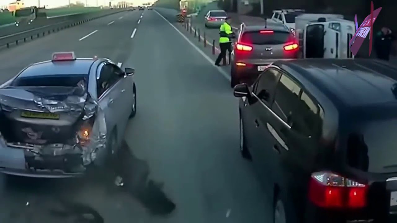 Ανατριχιαστικά τροχαία ατυχήματα σε διεθνής δρόμους - YouTube